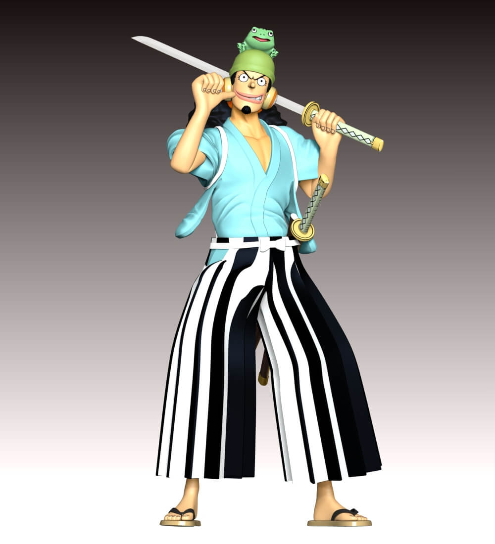 Usohachi - One Piece 3D Model by lovemodel