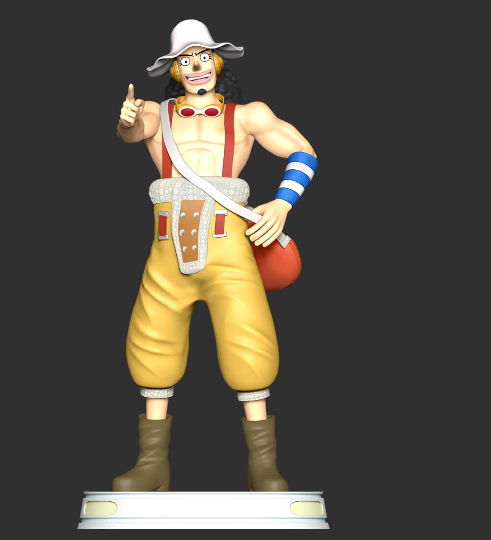 Usopp - One Piece 3D Model by lovemodel
