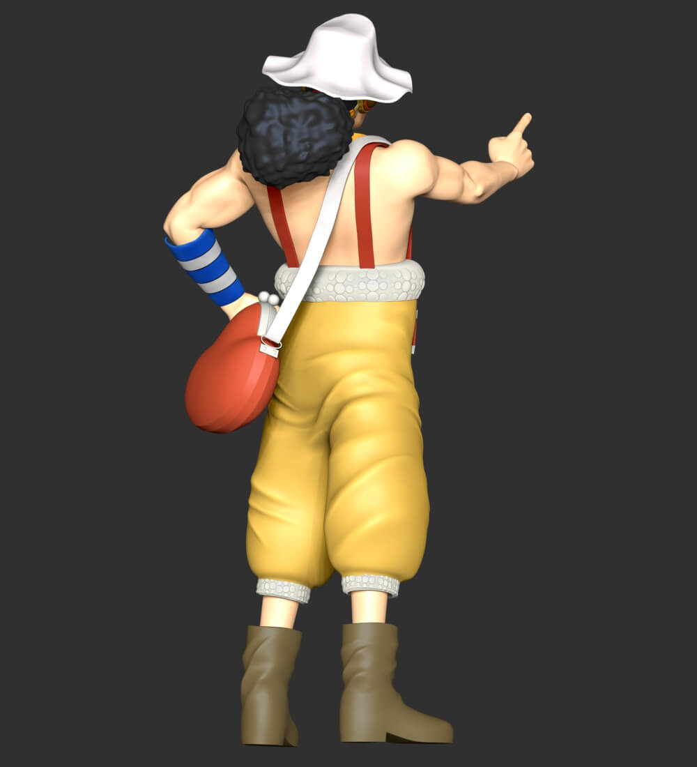 Usopp - One Piece 3D Model by lovemodel