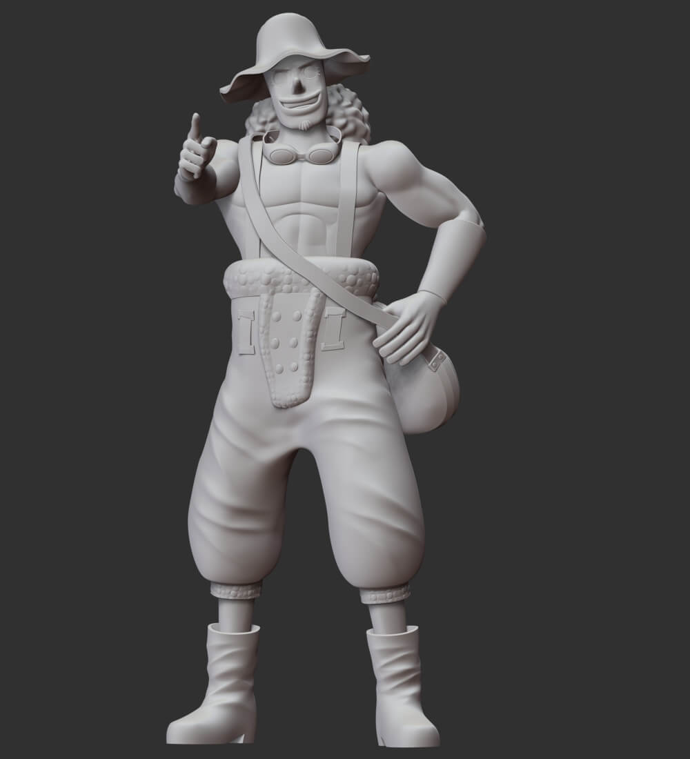 Usopp - One Piece 3D Model by lovemodel