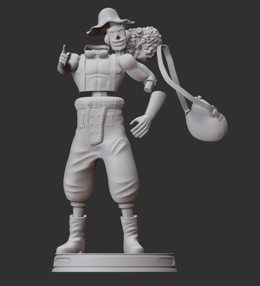 Usopp - One Piece 3D Model by lovemodel