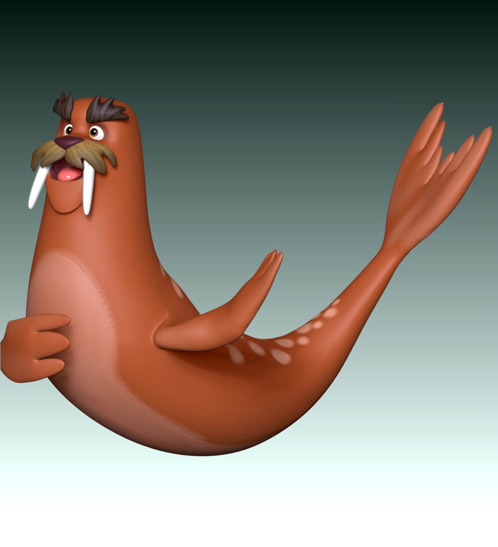 Wally - Paw Patrol 3D Model by lovemodel