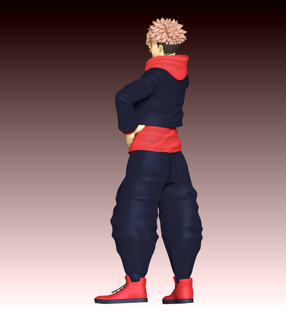 Yuji Itadori - Jujutsu Kaisen 3D Model by lovemodel