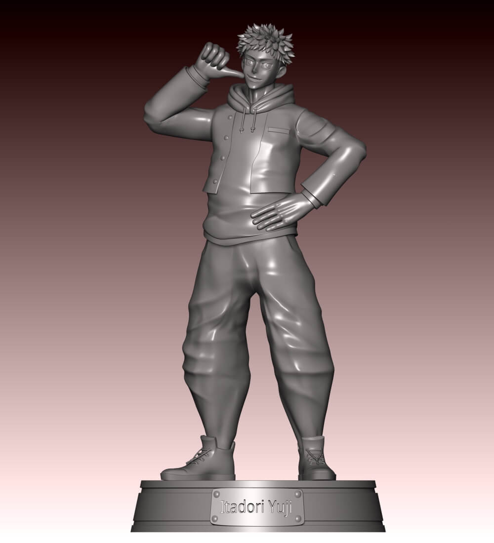 Yuji Itadori - Jujutsu Kaisen 3D Model by lovemodel