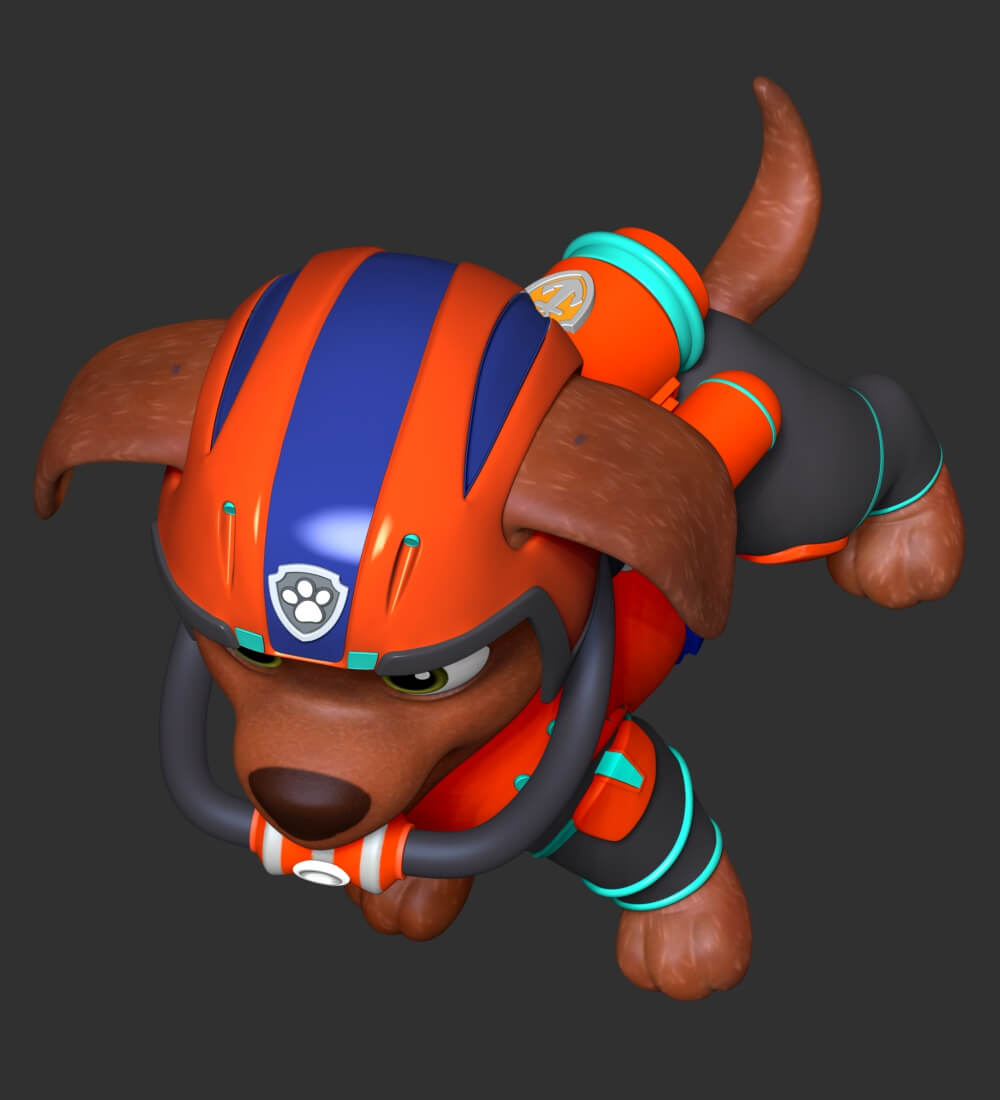 Zuma Scuba - The Movie 3D Model by lovemodel