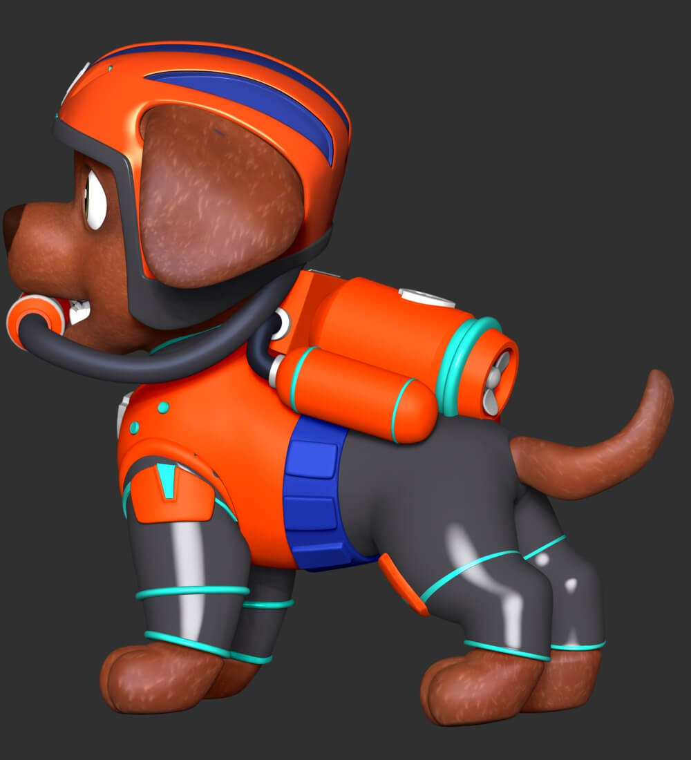 Zuma Scuba - The Movie 3D Model by lovemodel
