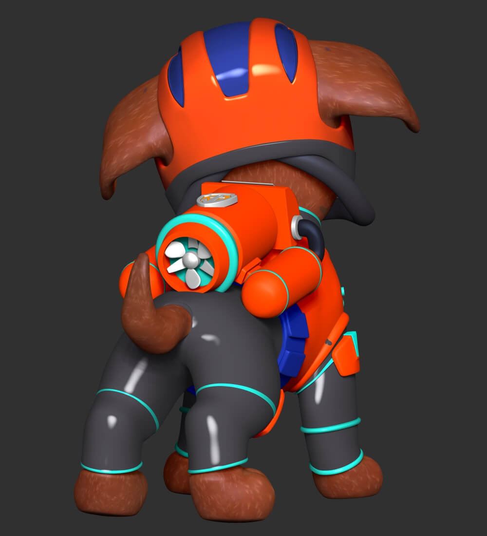 Zuma Scuba - The Movie 3D Model by lovemodel