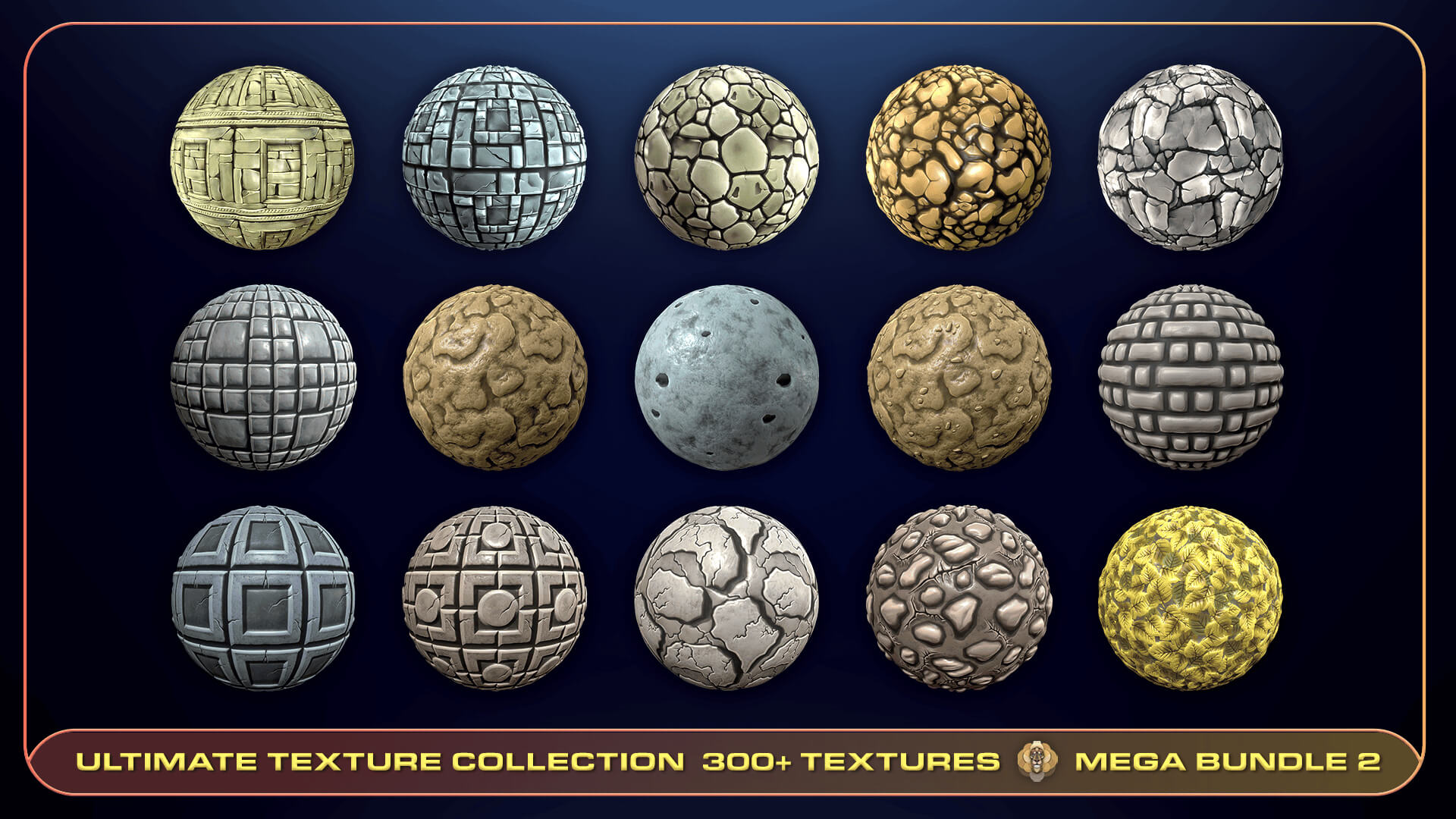 Ultimate Texture Collection - Mega Bundle Part 2 by Lowlypoly