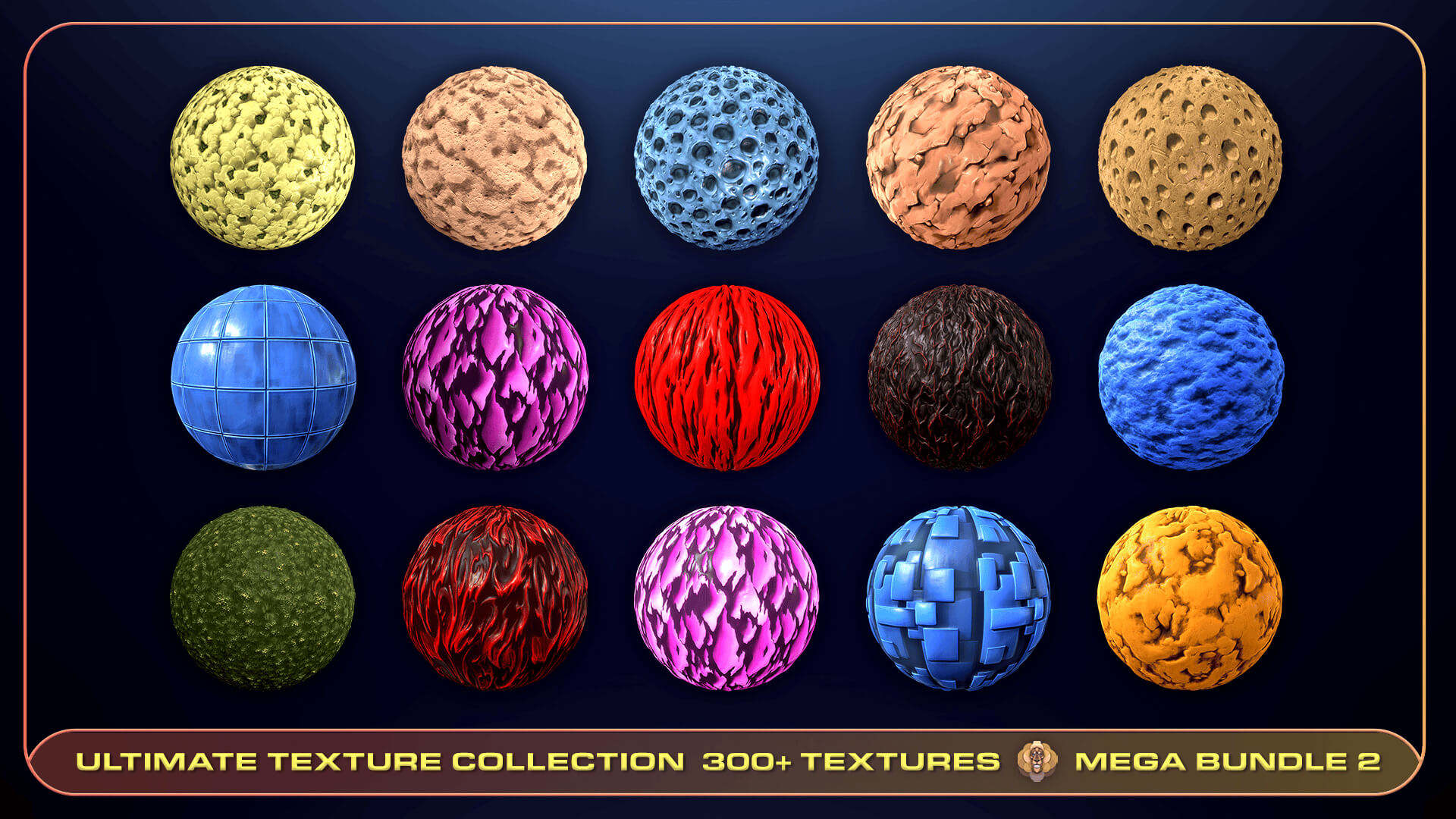 Ultimate Texture Collection - Mega Bundle Part 2 by Lowlypoly