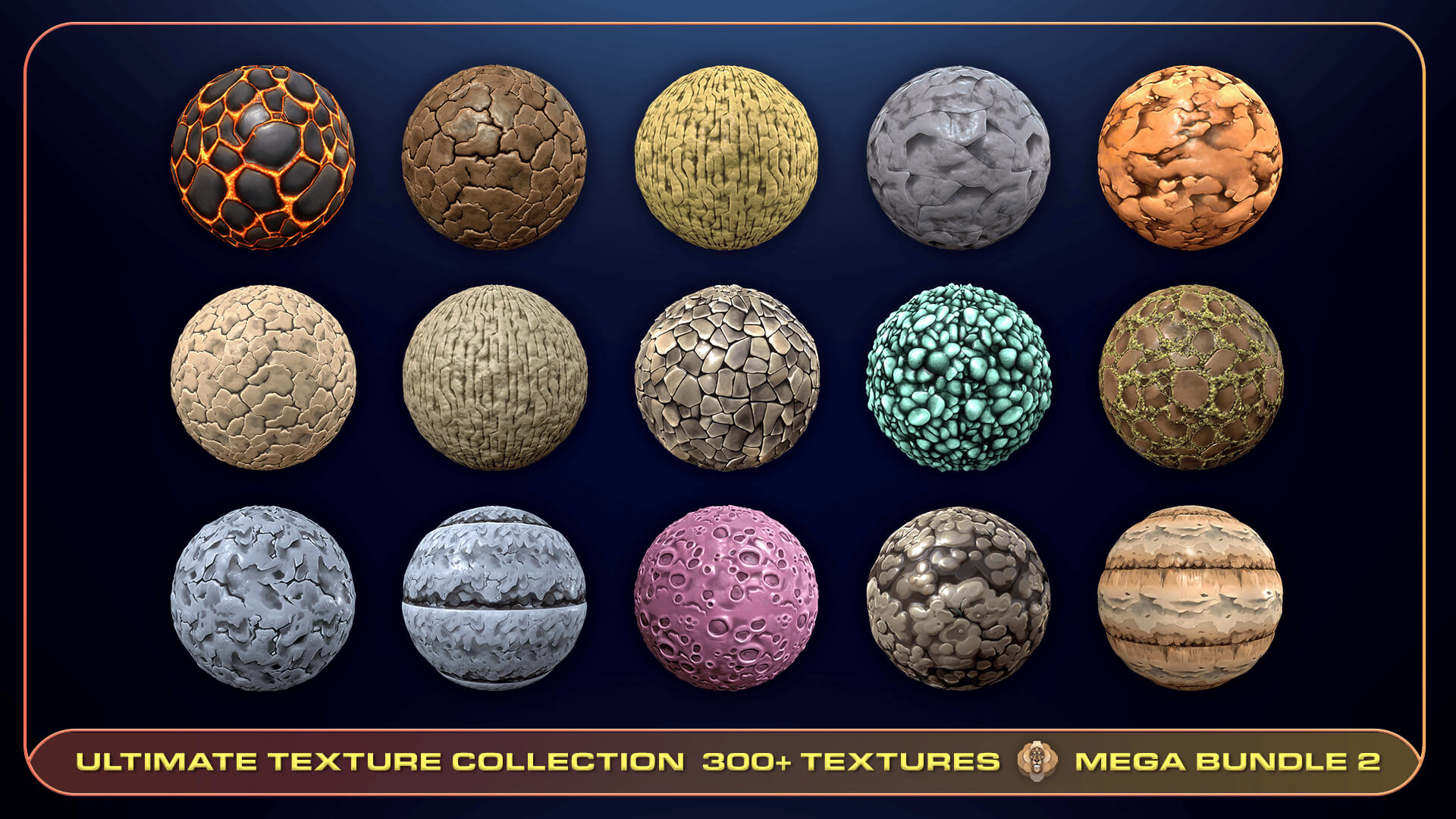 Ultimate Texture Collection - Mega Bundle Part 2 by Lowlypoly