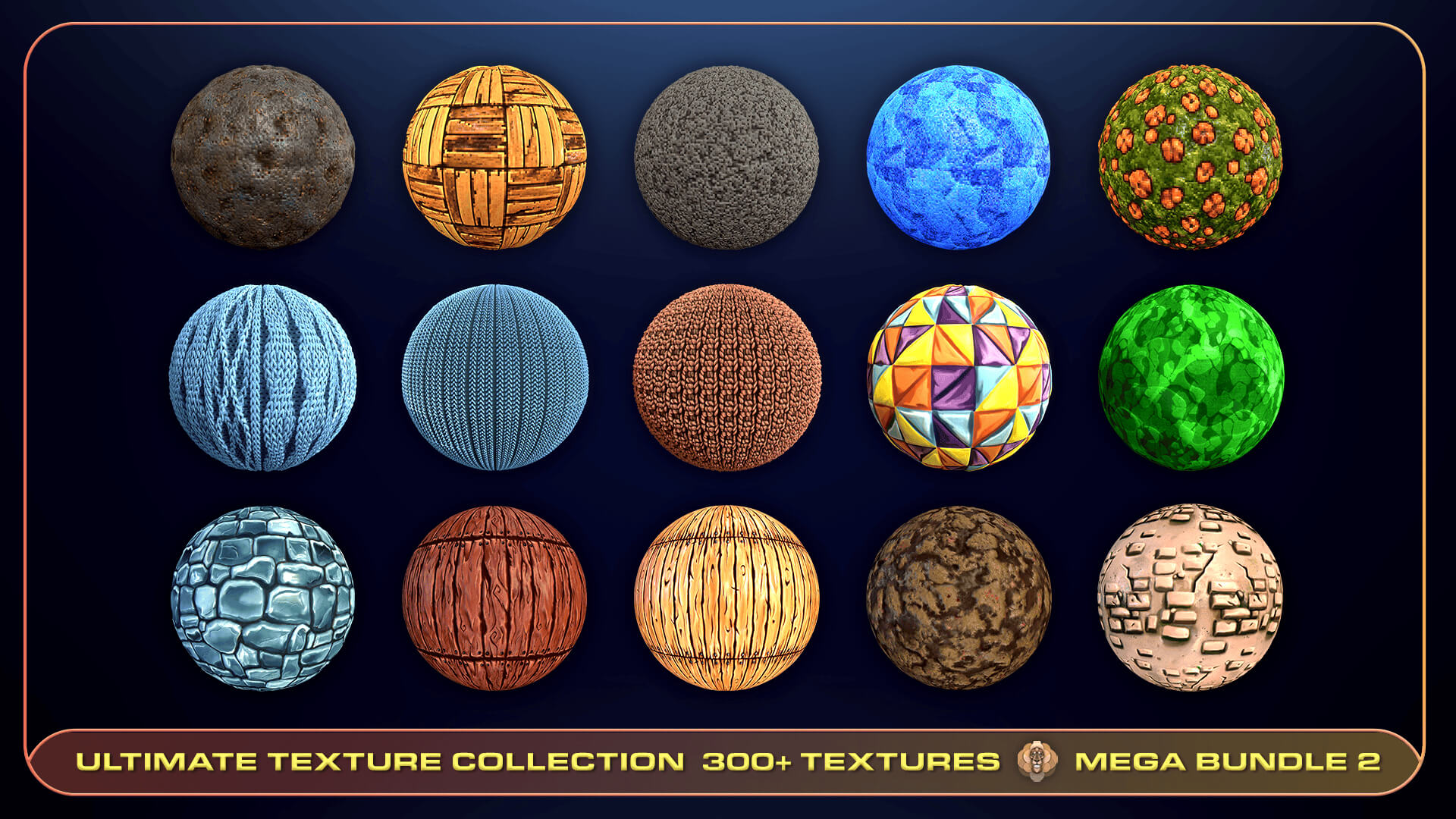 Ultimate Texture Collection - Mega Bundle Part 2 by Lowlypoly