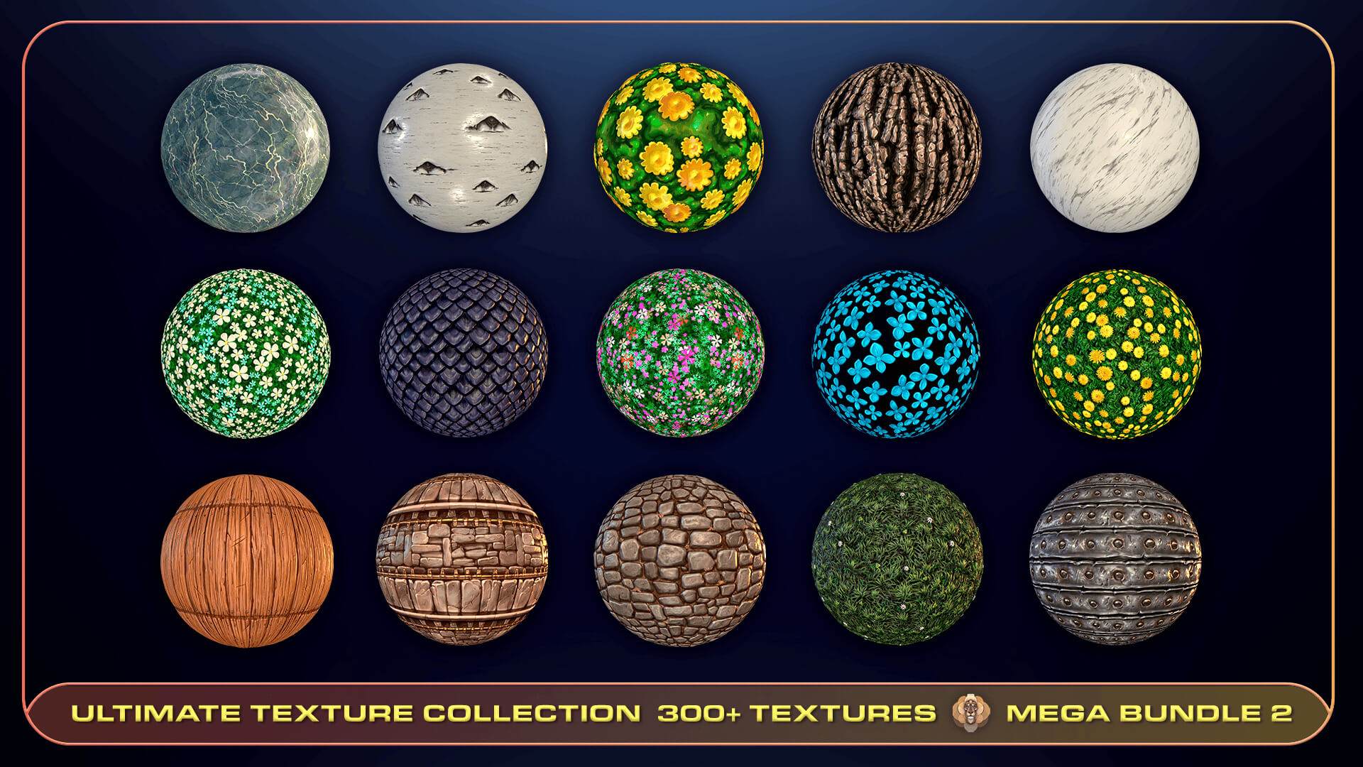 Ultimate Texture Collection - Mega Bundle Part 2 by Lowlypoly
