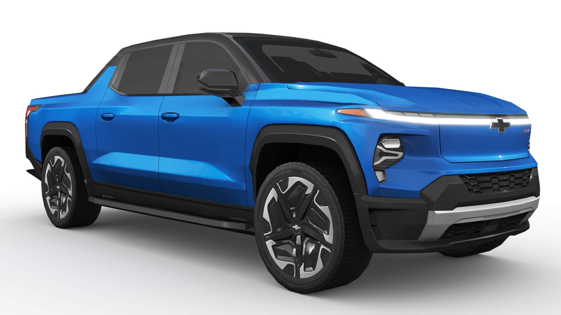 Chevrolet Silverado EV RST 2023 - 3D Model by LOWMOD