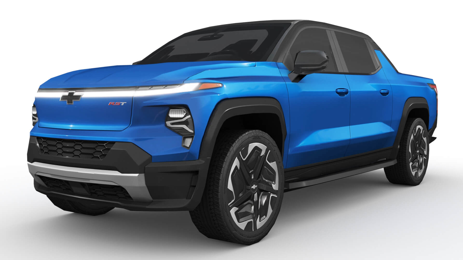 Chevrolet Silverado EV RST 2023 - 3D Model by LOWMOD