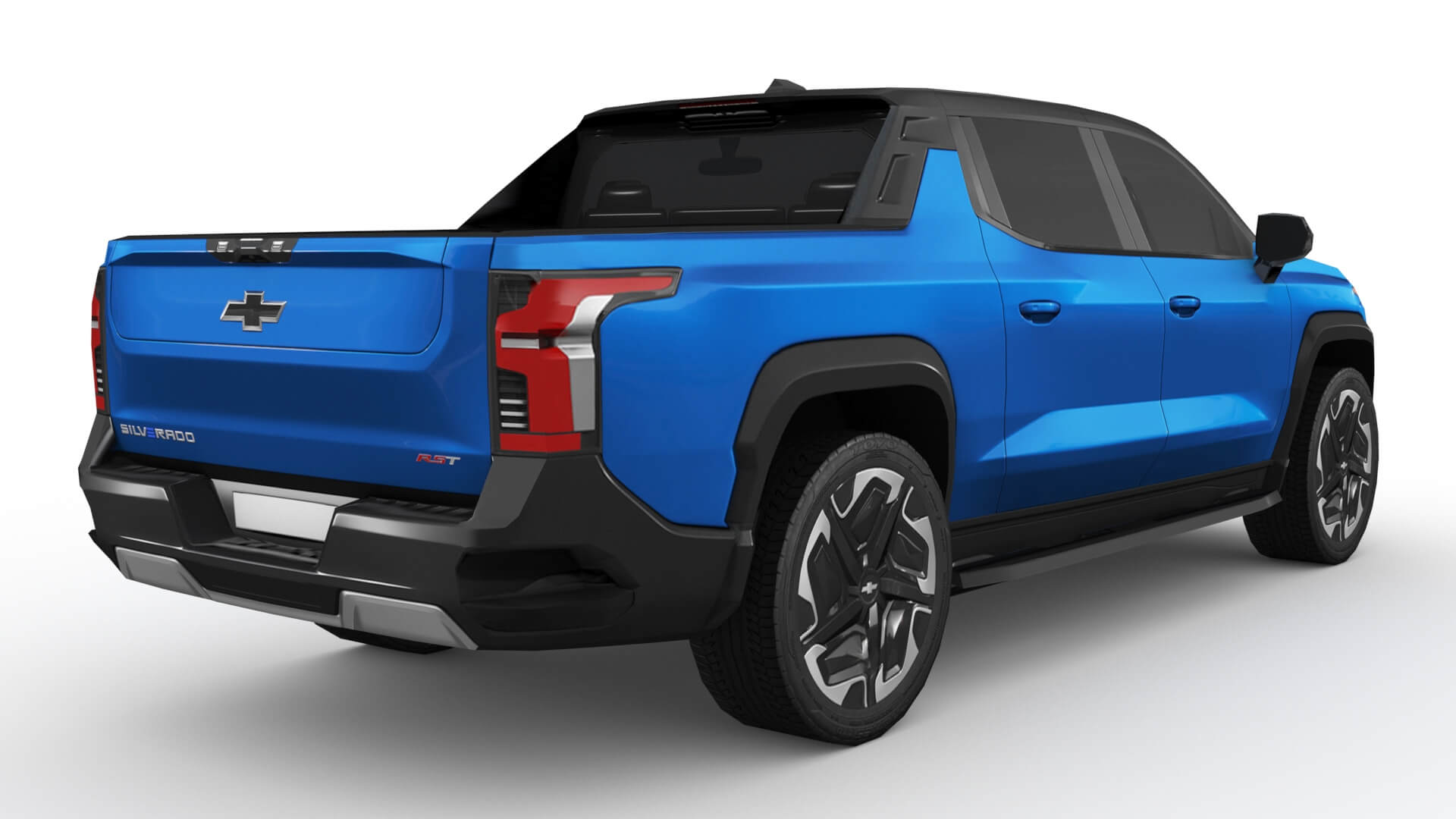 Chevrolet Silverado EV RST 2023 - 3D Model by LOWMOD