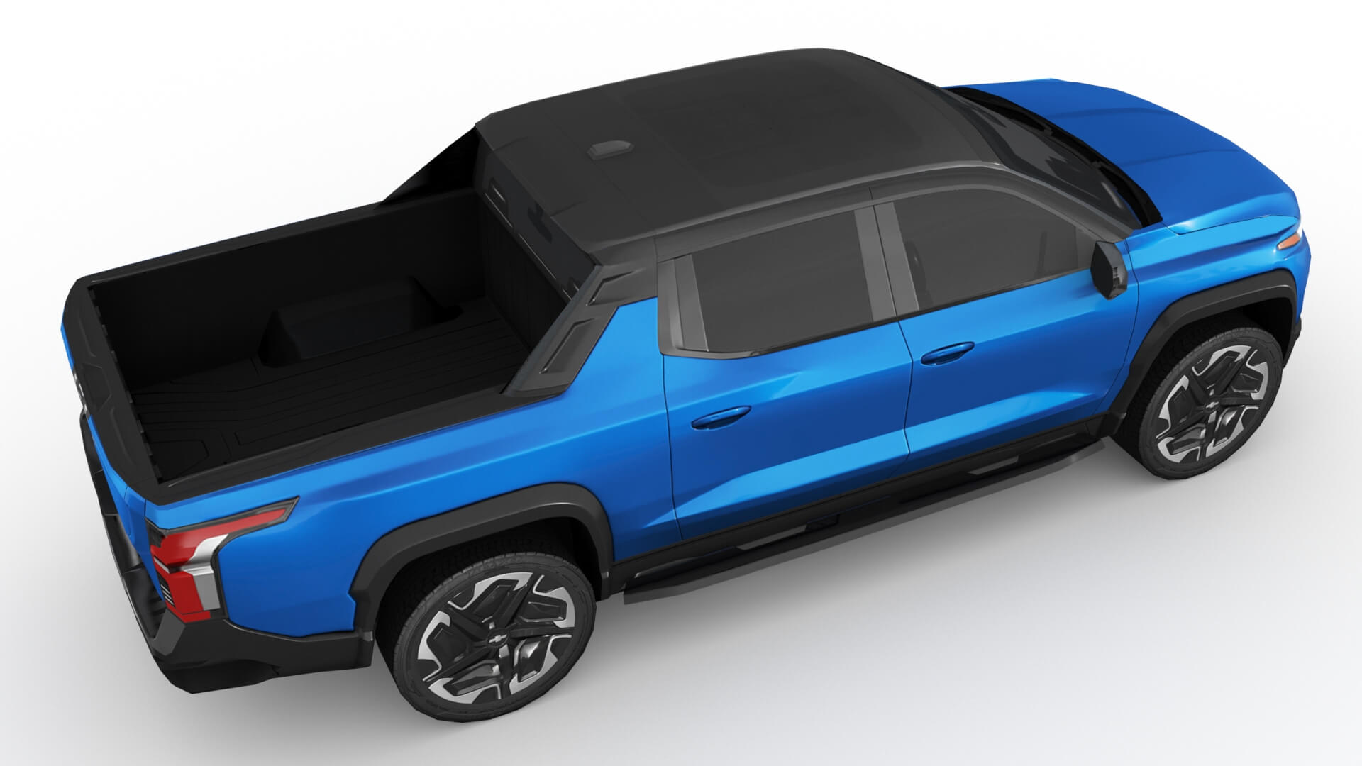 Chevrolet Silverado EV RST 2023 - 3D Model by LOWMOD