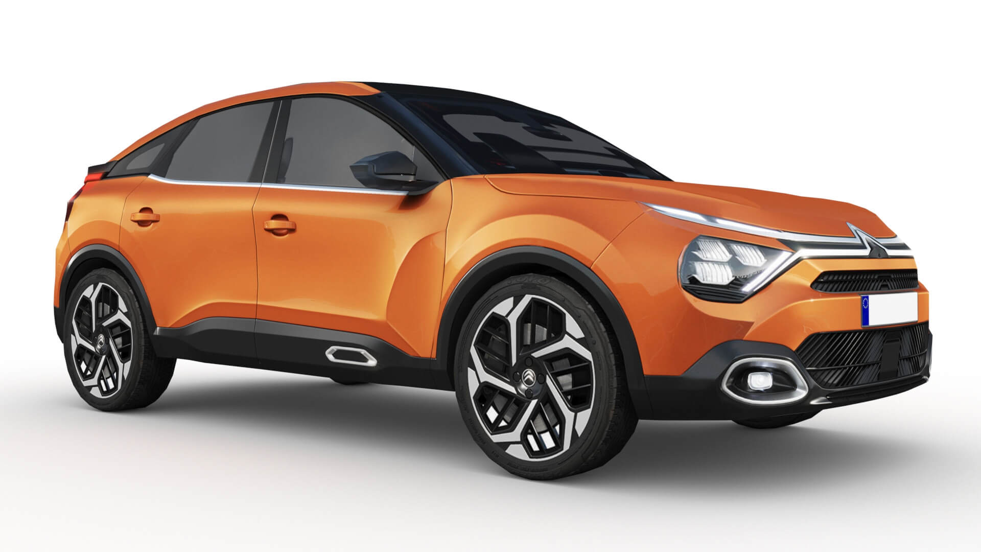 Citroen C4 2022 - 3D Model by LOWMOD