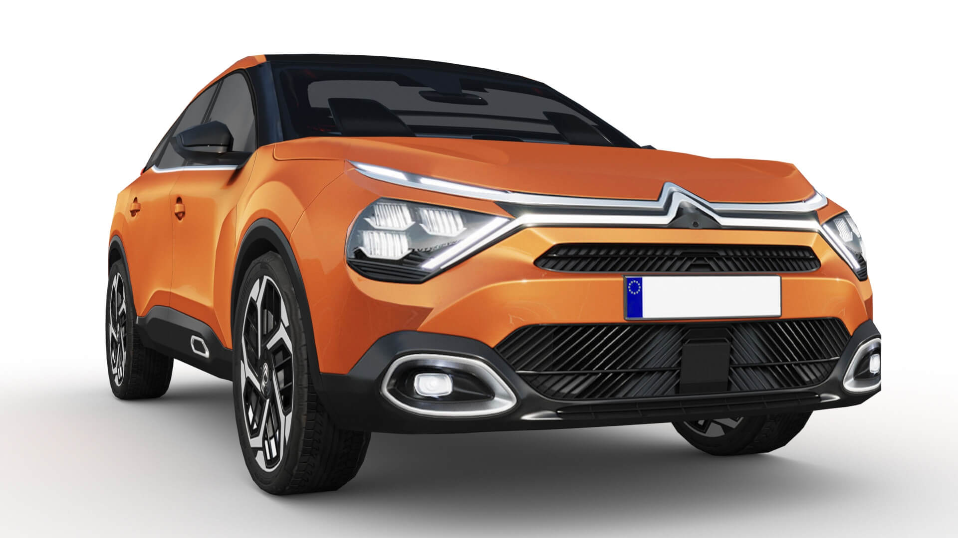 Citroen C4 2022 - 3D Model by LOWMOD