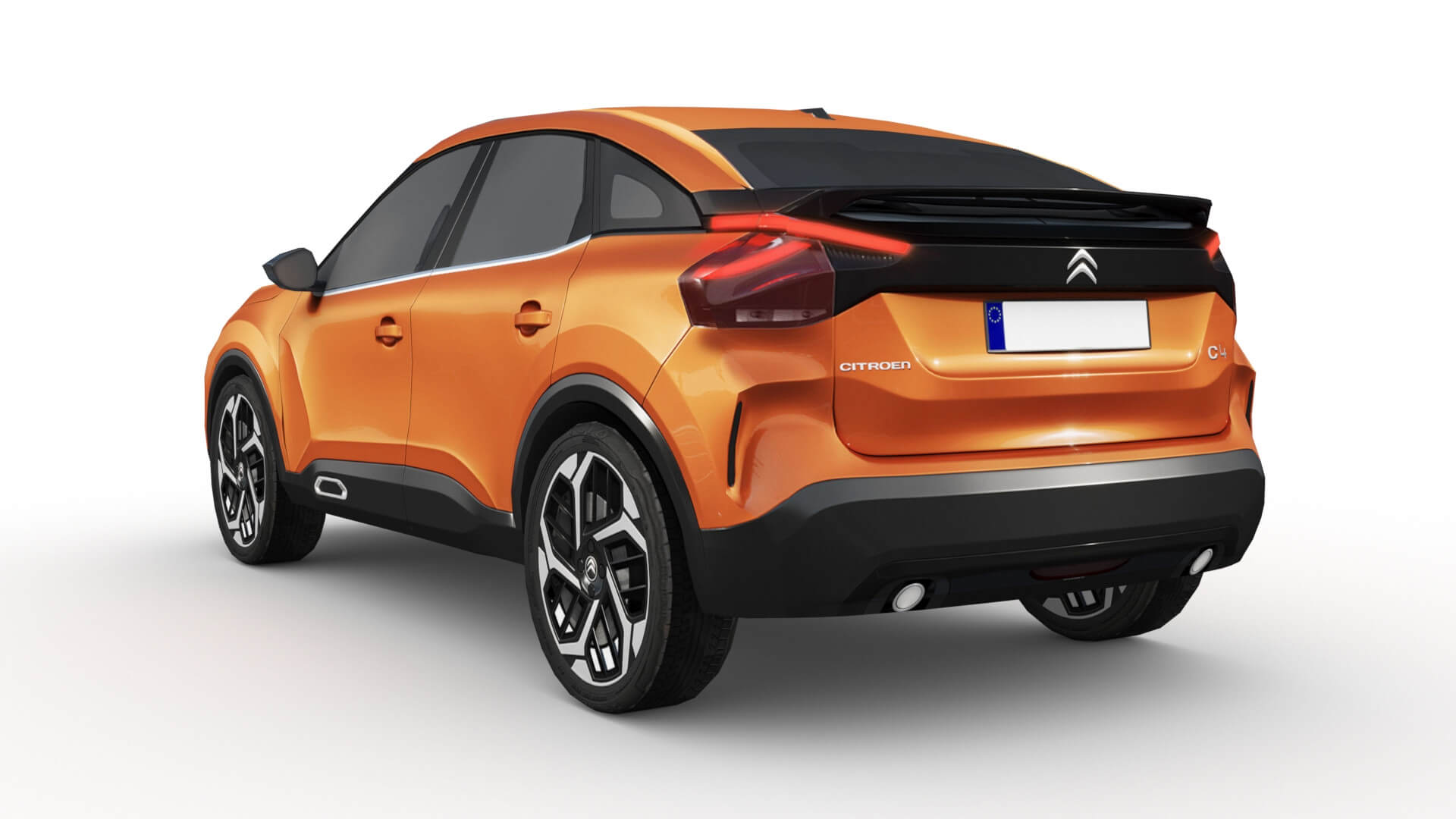 Citroen C4 2022 - 3D Model by LOWMOD