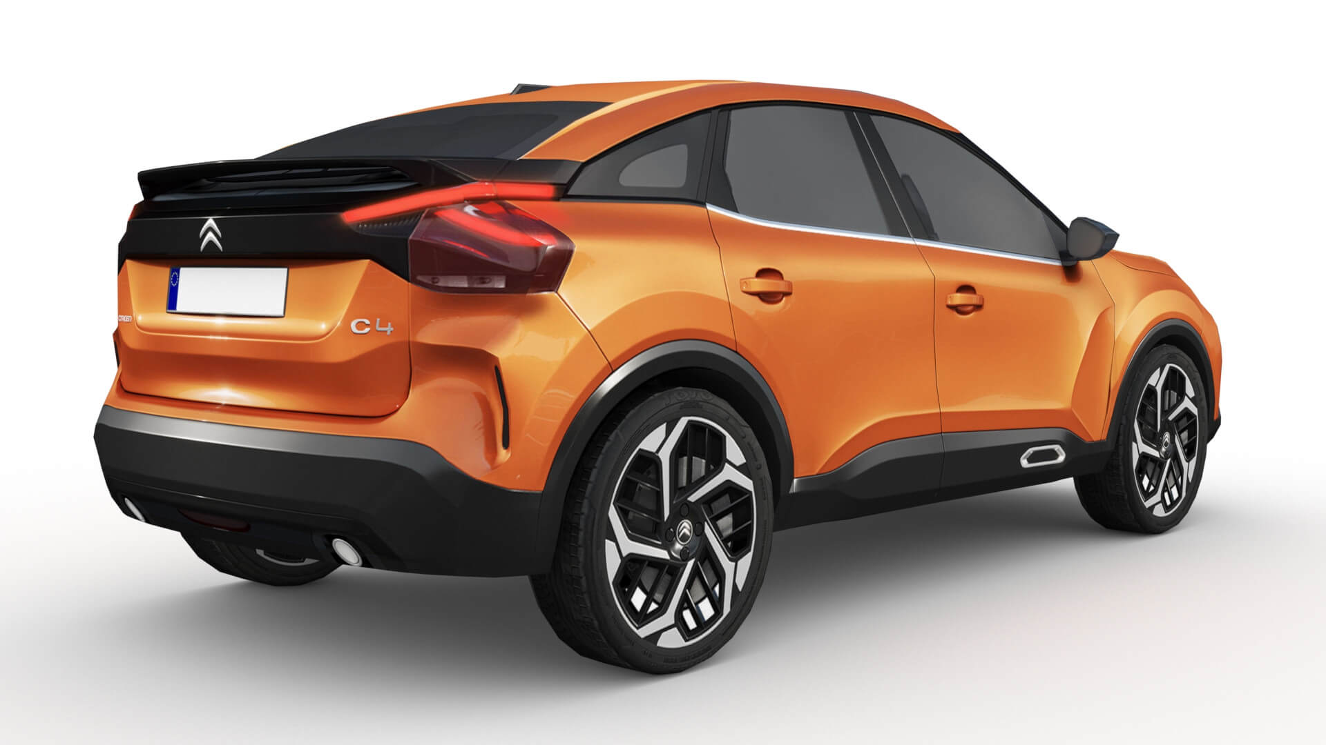 Citroen C4 2022 - 3D Model by LOWMOD