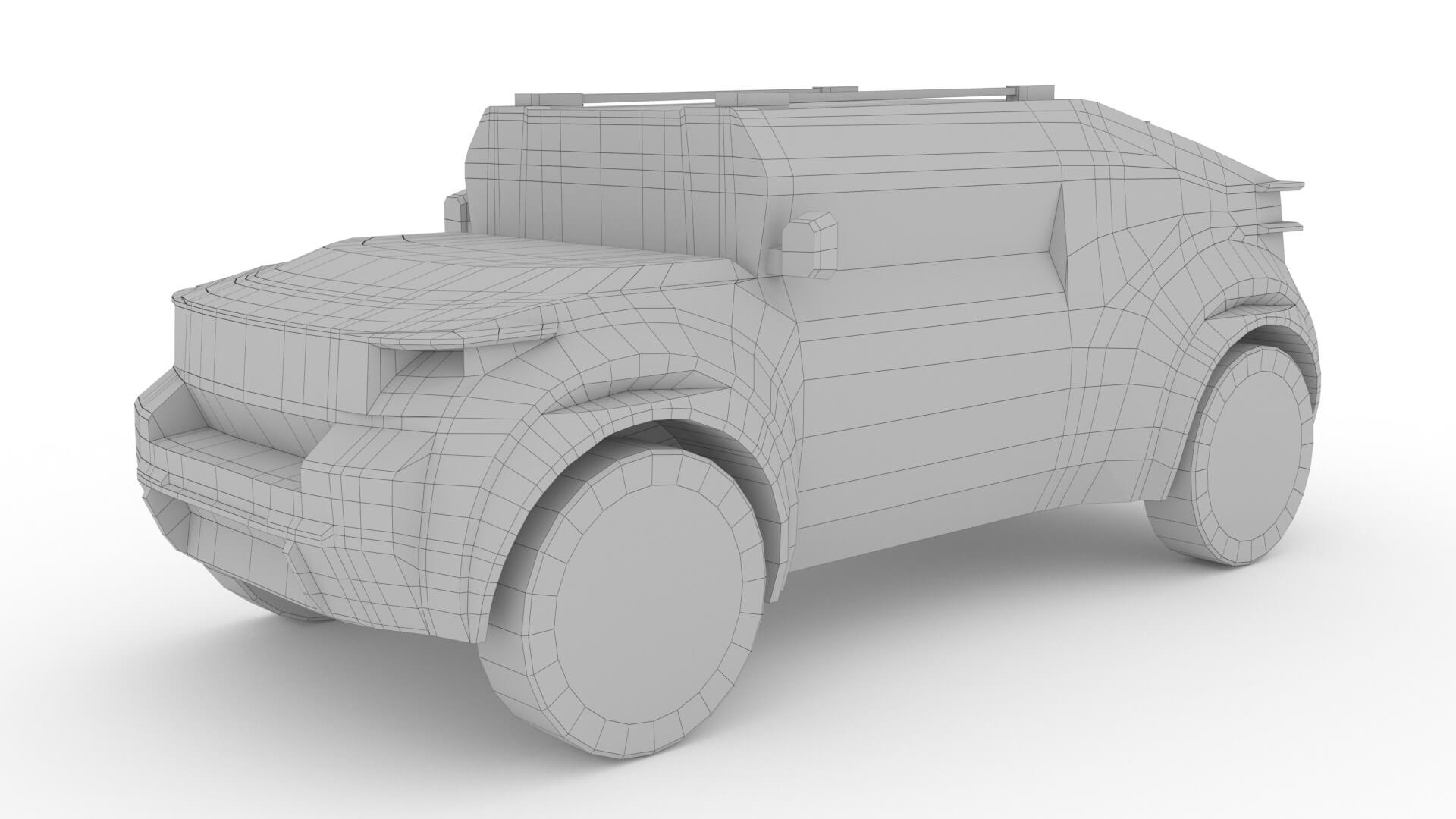 Citroen Oli 2022 - 3D Model by LOWMOD
