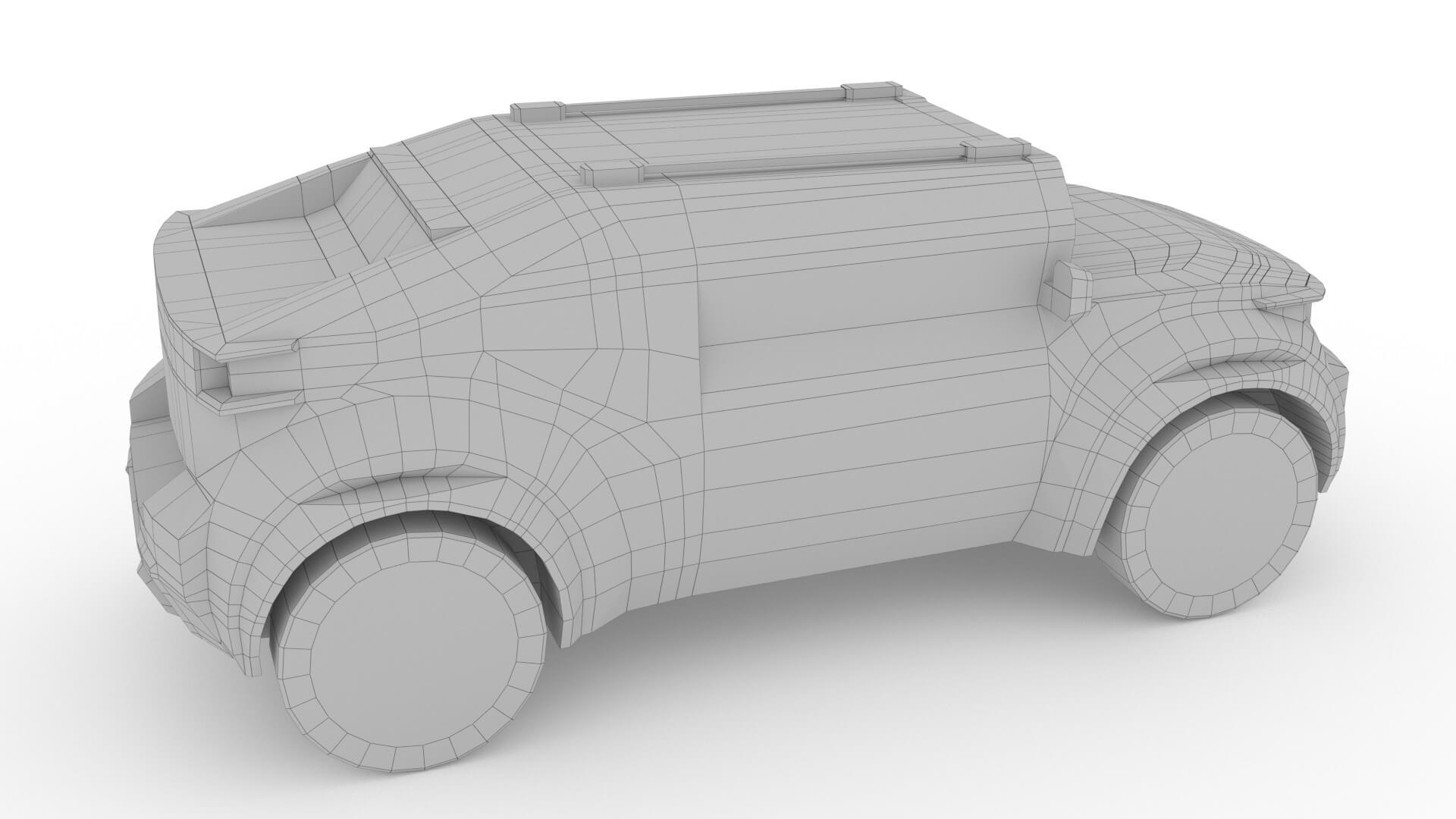 Citroen Oli 2022 - 3D Model by LOWMOD