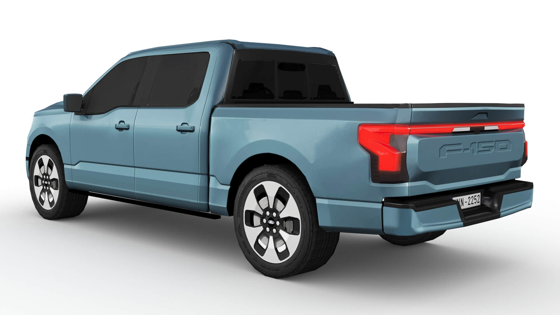 Ford F150 Lightning 2024 - 3D Model by LOWMOD