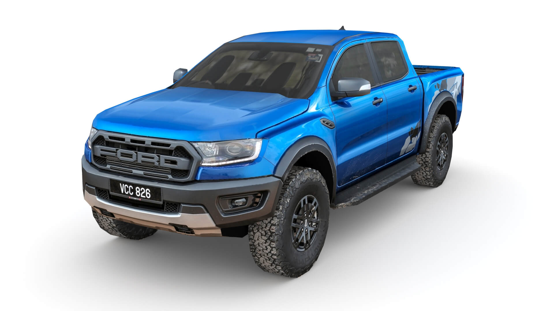 Ford Ranger Raptor 2021 - 3D Model by LOWMOD