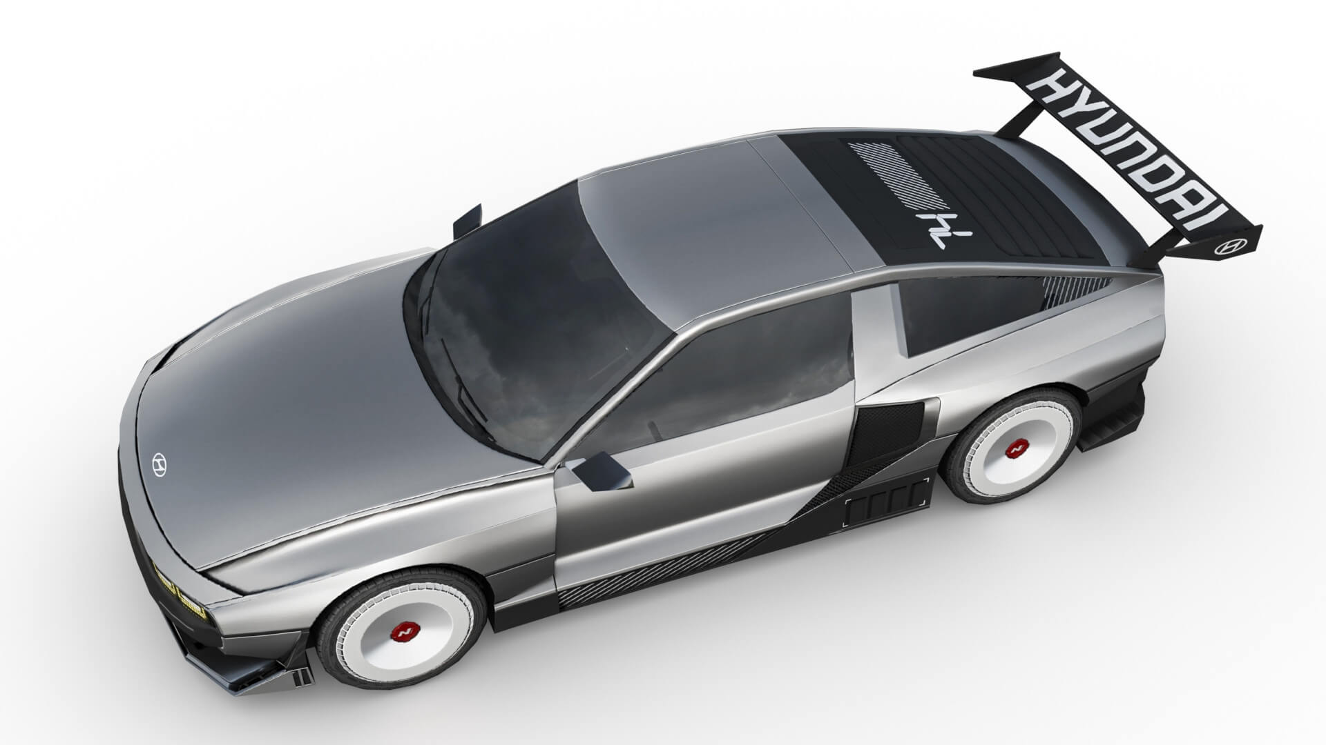 Hyundai N Vision 74 - 3D Model by LOWMOD