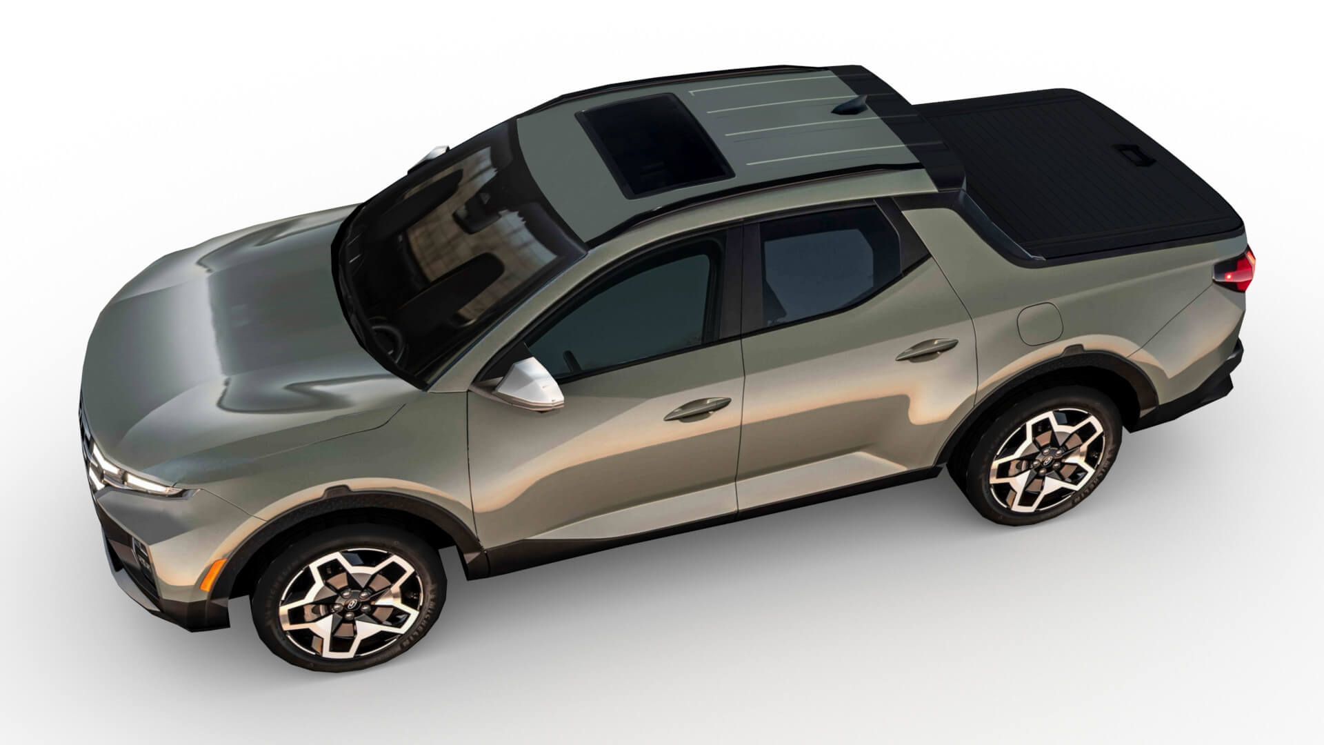 Hyundai Santa Cruz 2022 - 3D Model by LOWMOD