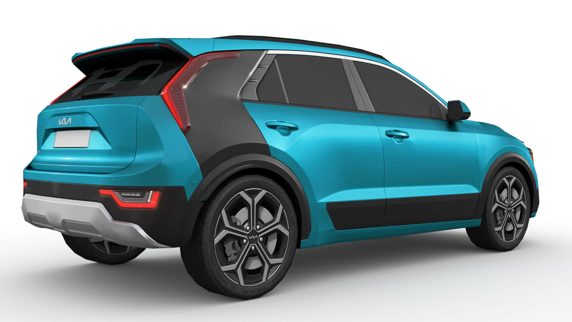 Kia Niro 2023 - 3D Model by LOWMOD