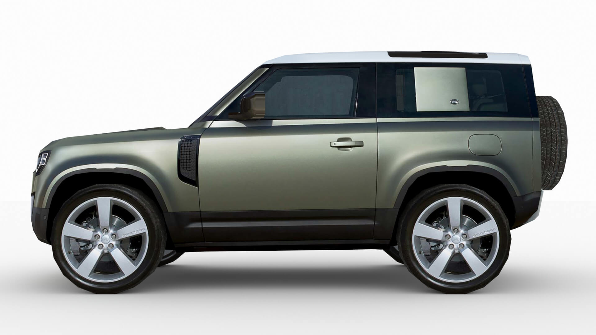 Land Rover Defender 90 2020 - 3D Model by LOWMOD