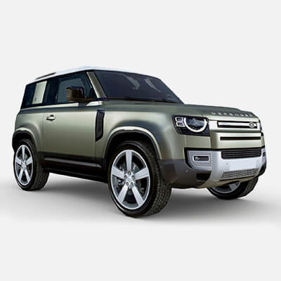 Land Rover Defender 90 2020 - 3D Model by LOWMOD