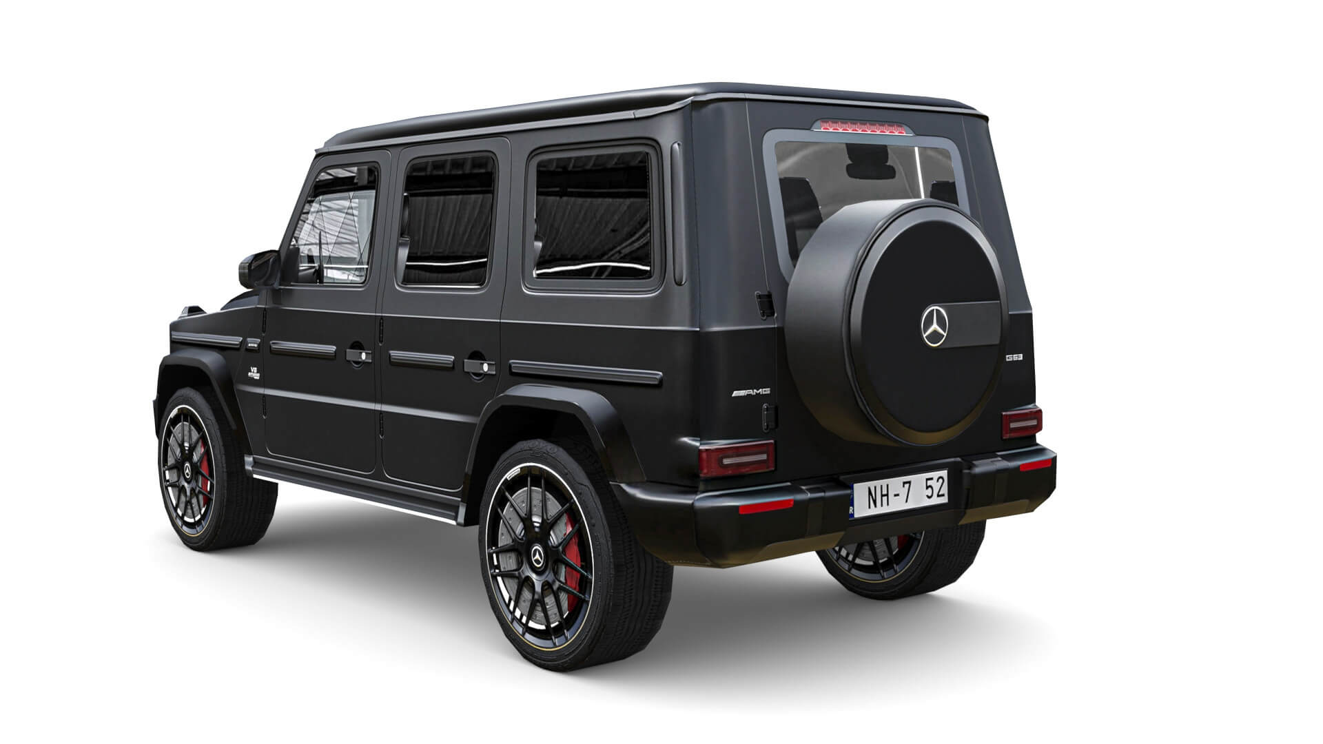 Mercedes-Benz AMG 63G 2020 3D Model by LOWMOD