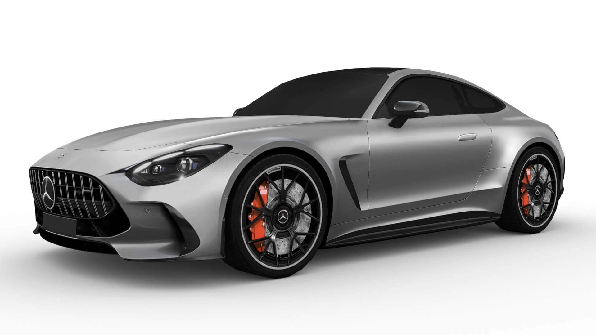 Mercedes-Benz AMG GT Coupe 2024 3D Model by LOWMOD