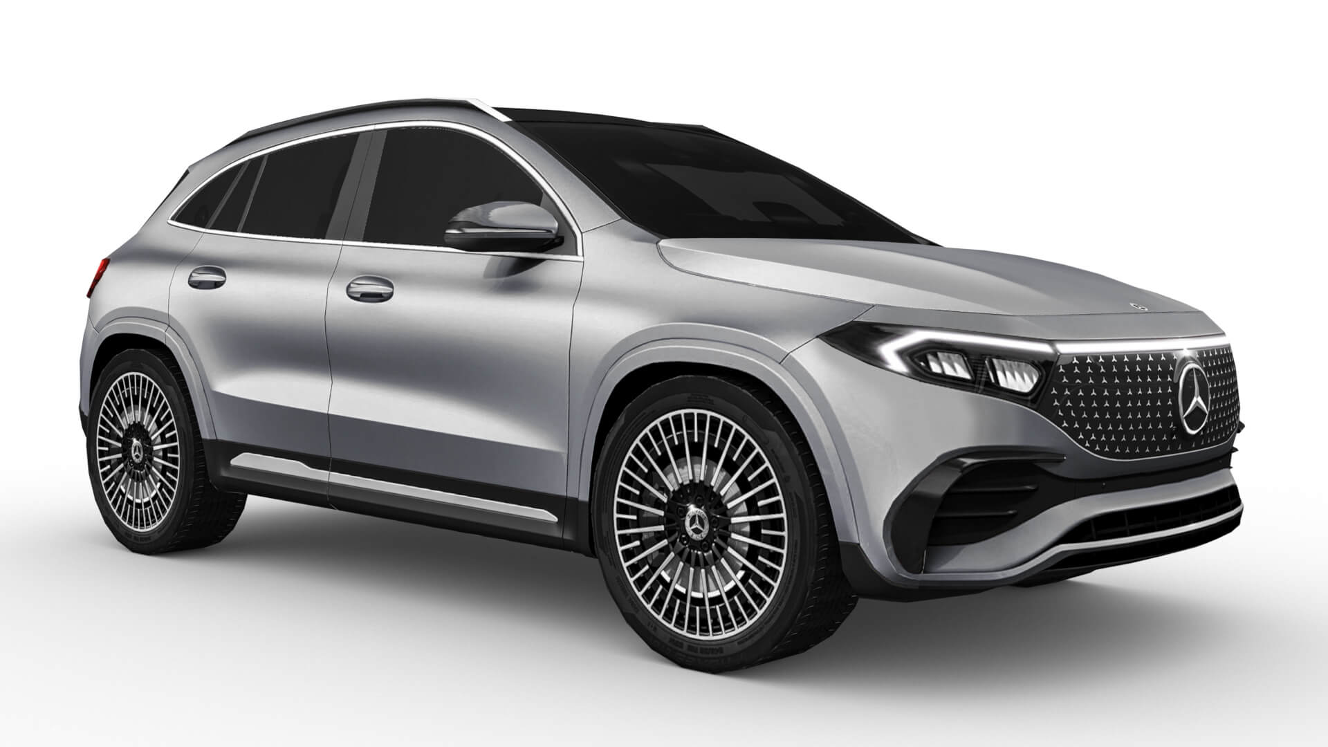 Mercedes-Benz EQA 2024 3D Model by LOWMOD