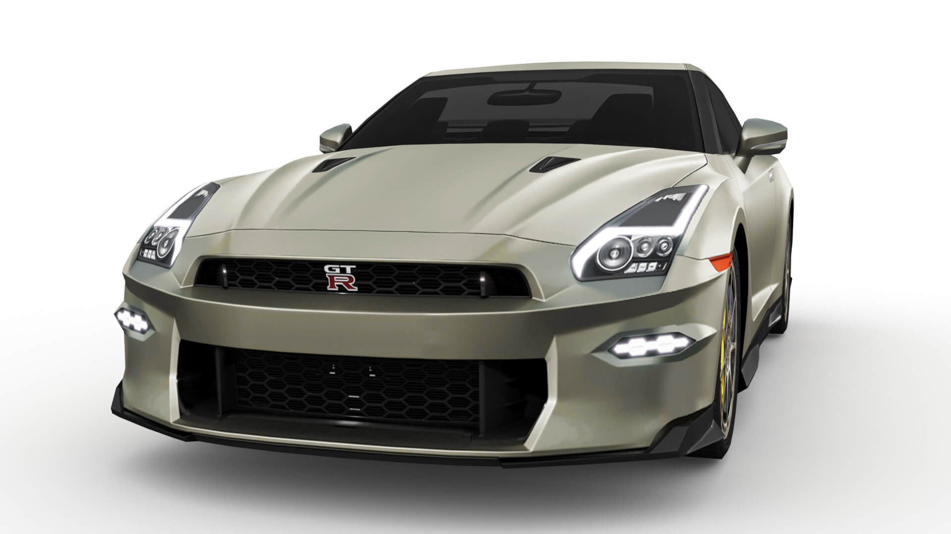 Nissan GT-R 2024 3D Model by LOWMOD