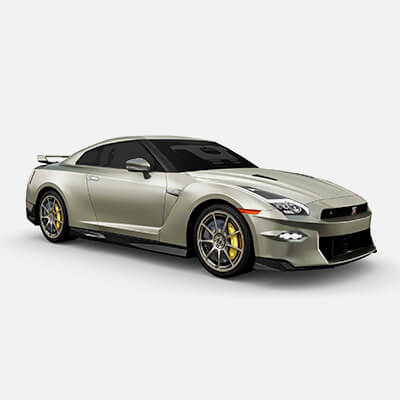 Nissan GT-R 2024 3D Model by LOWMOD