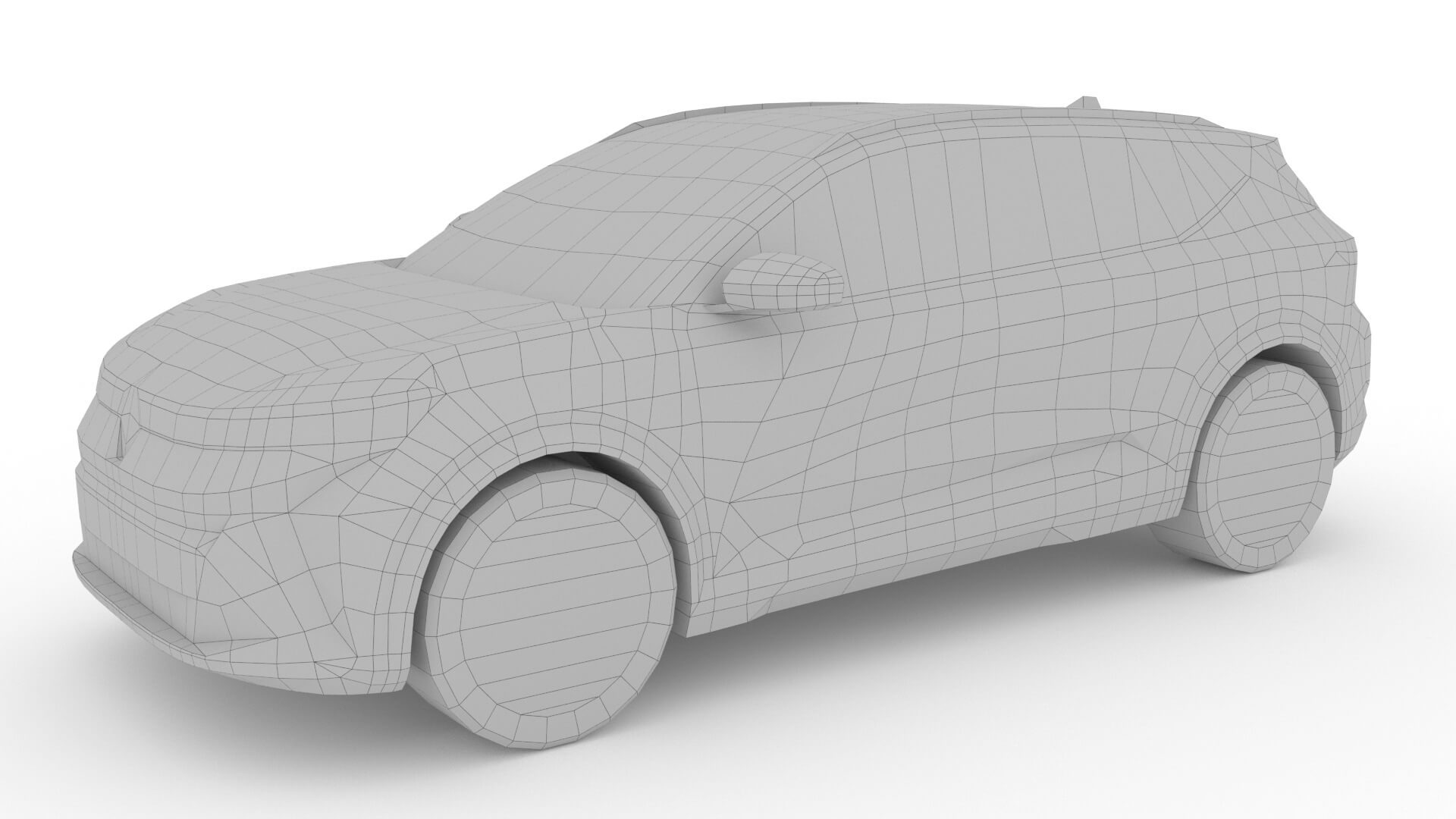 Renault Scenic E-Tech 2024 3D Model by LOWMOD