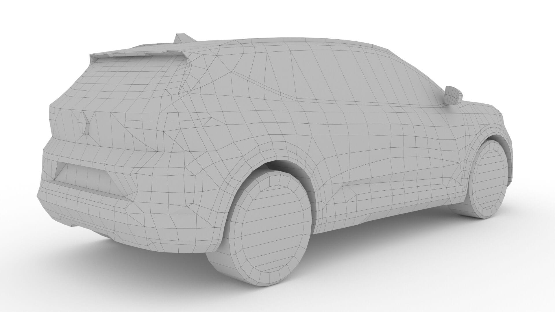 Renault Scenic E-Tech 2024 3D Model by LOWMOD