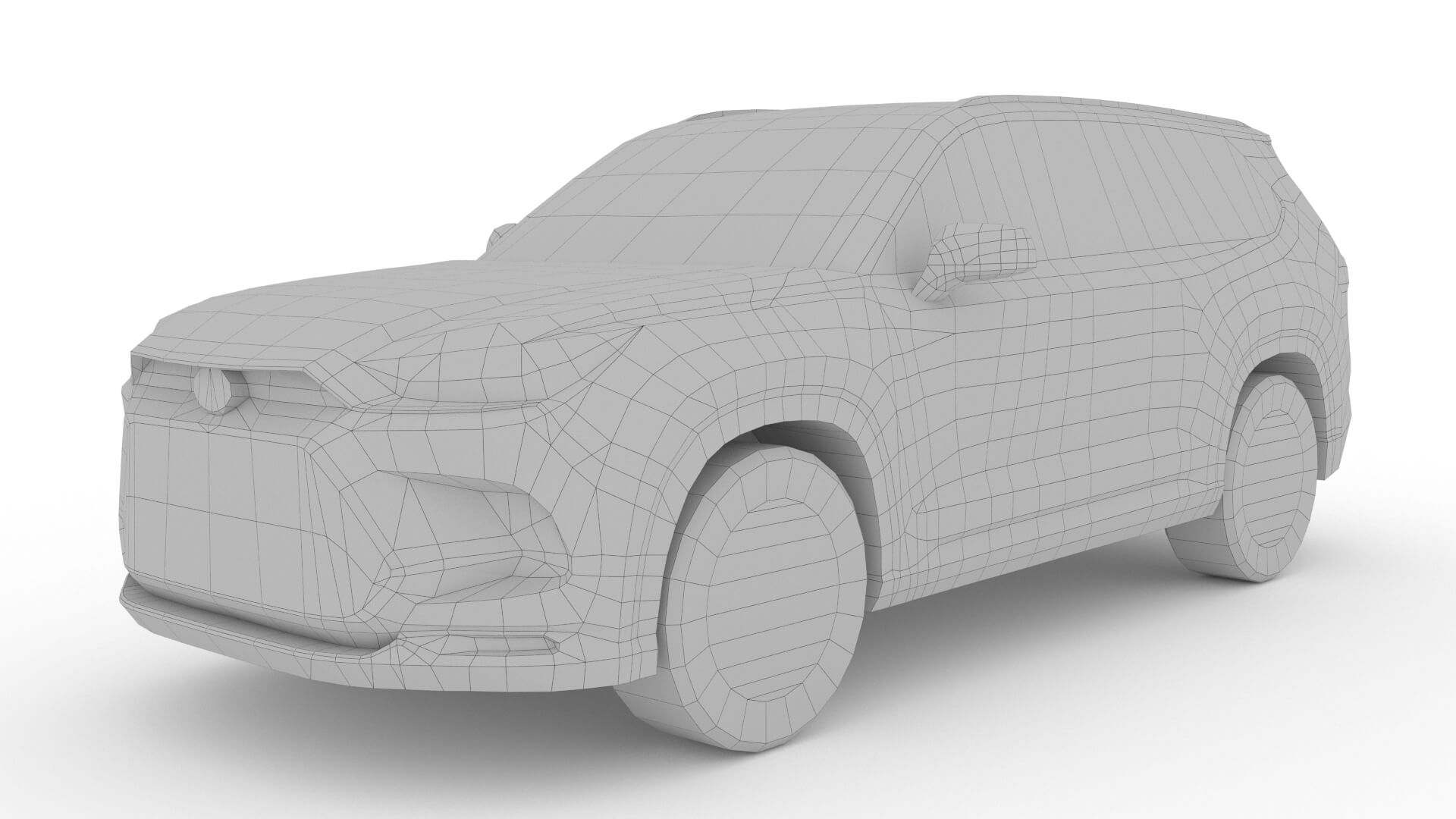 Toyota Grand Highlander 2024 - 3D Model by LOWMOD