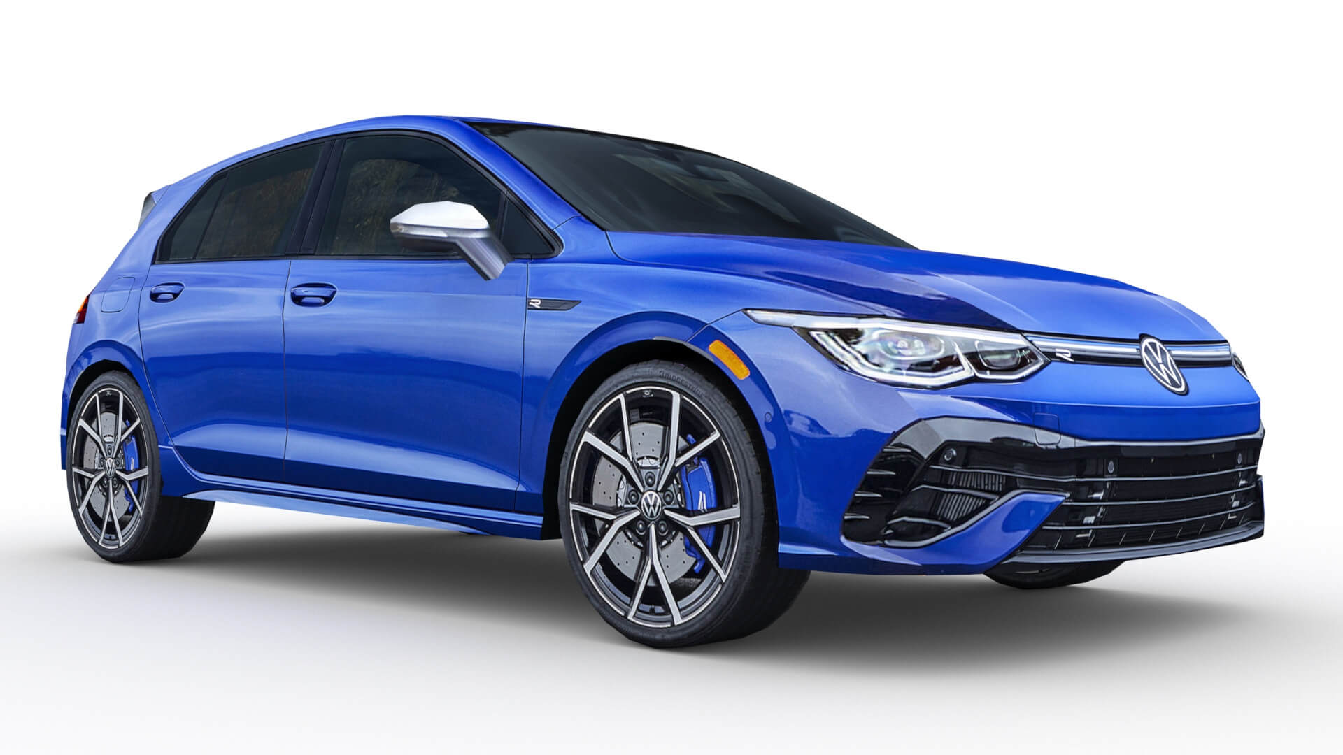 Volkswagen Golf 8 R 2022 - 3D Model by LOWMOD