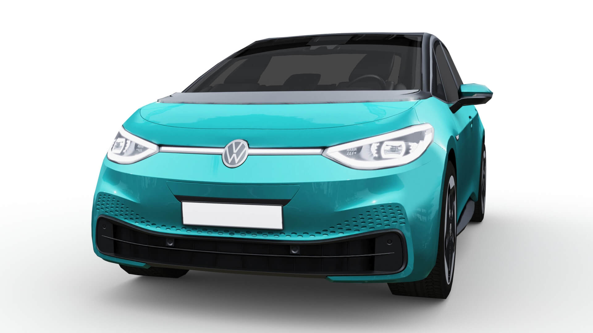 Volkswagen ID3 2020 - 3D Model by LOWMOD