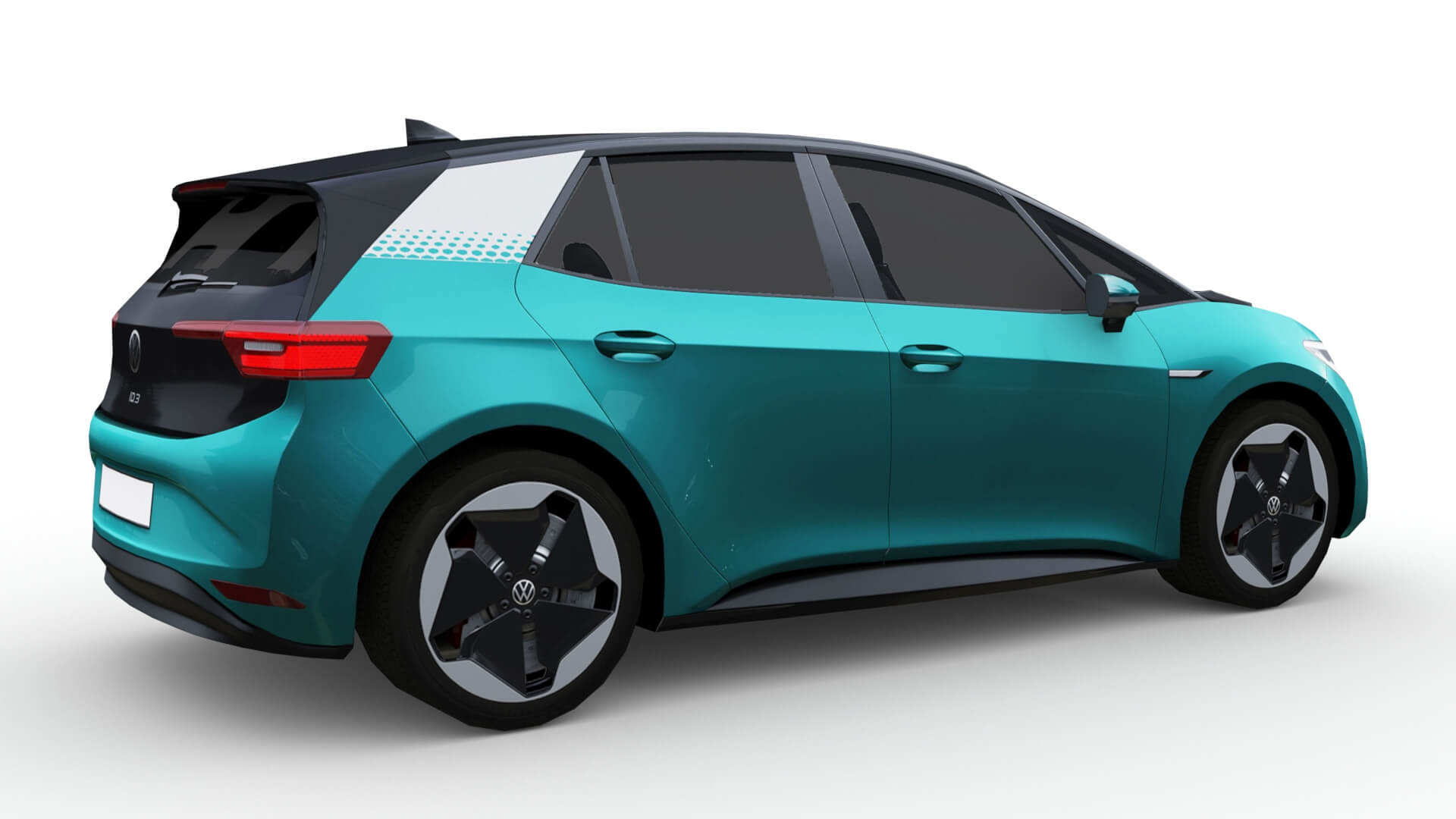 Volkswagen ID3 2020 - 3D Model by LOWMOD