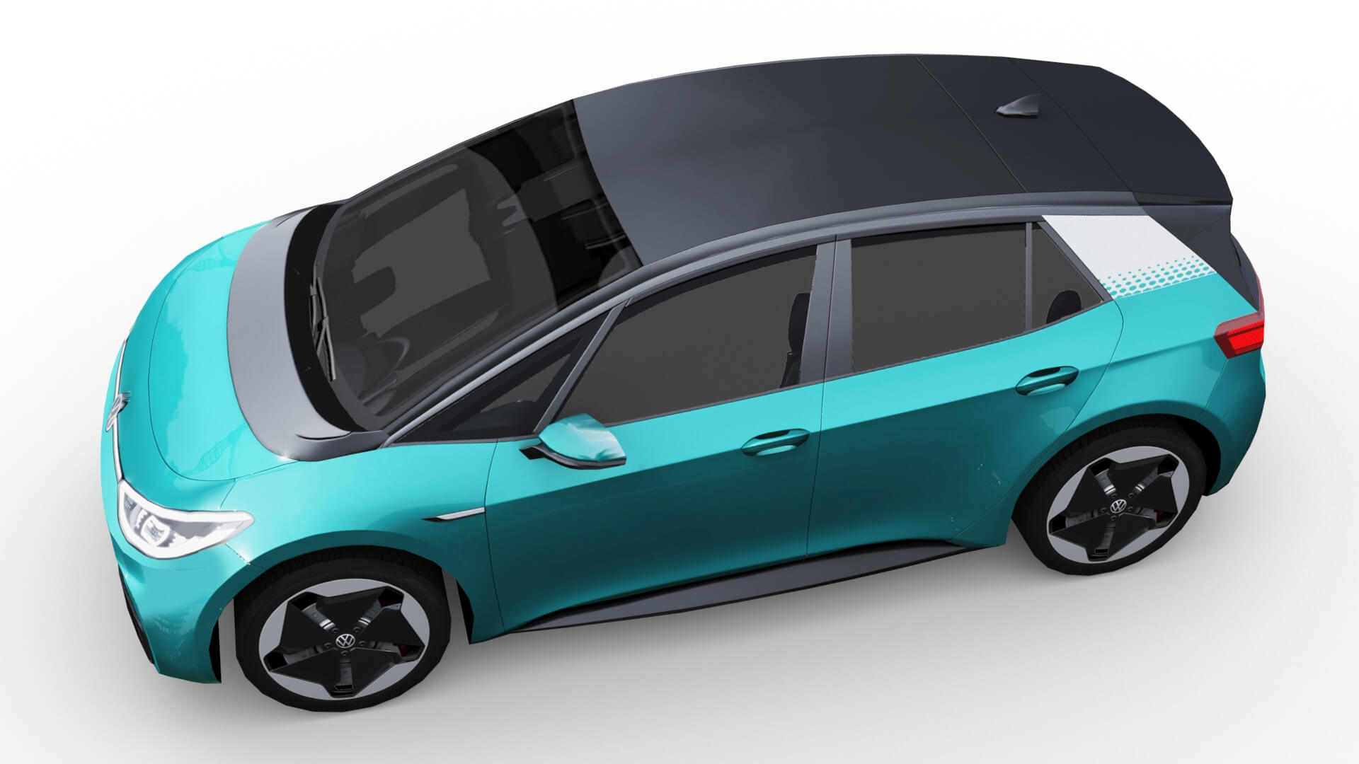 Volkswagen ID3 2020 - 3D Model by LOWMOD