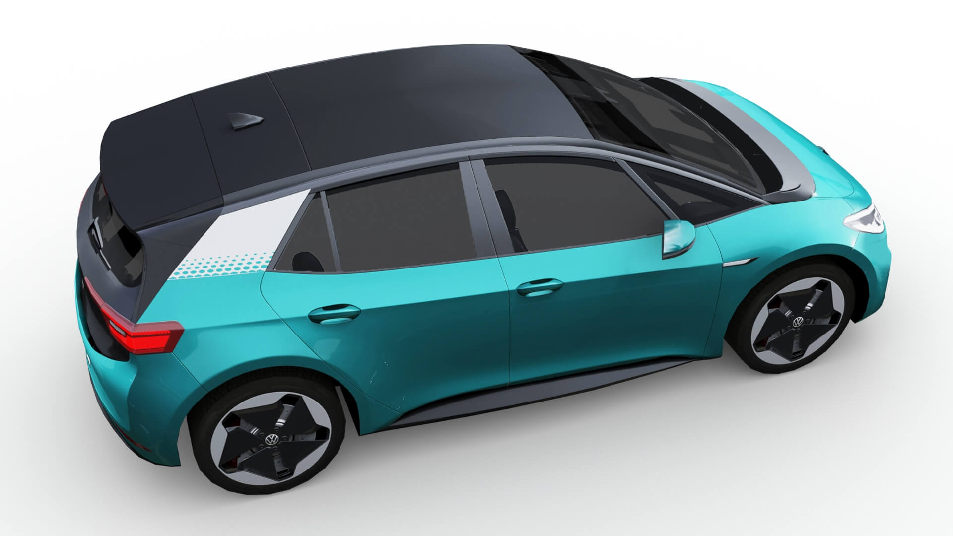 Volkswagen ID3 2020 - 3D Model by LOWMOD