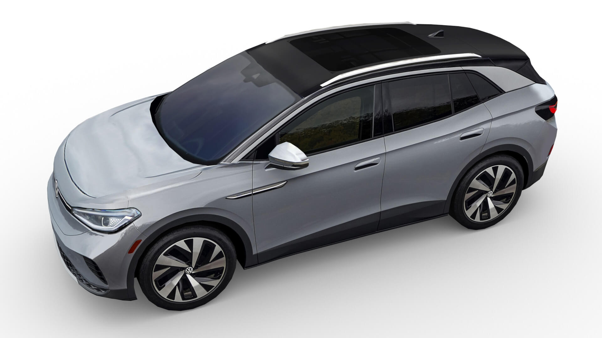 Volkswagen ID4 2021 - 3D Model by LOWMOD