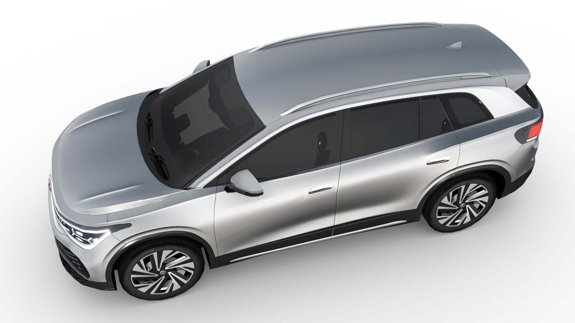 Volkswagen ID6 2023 - 3D Model by LOWMOD