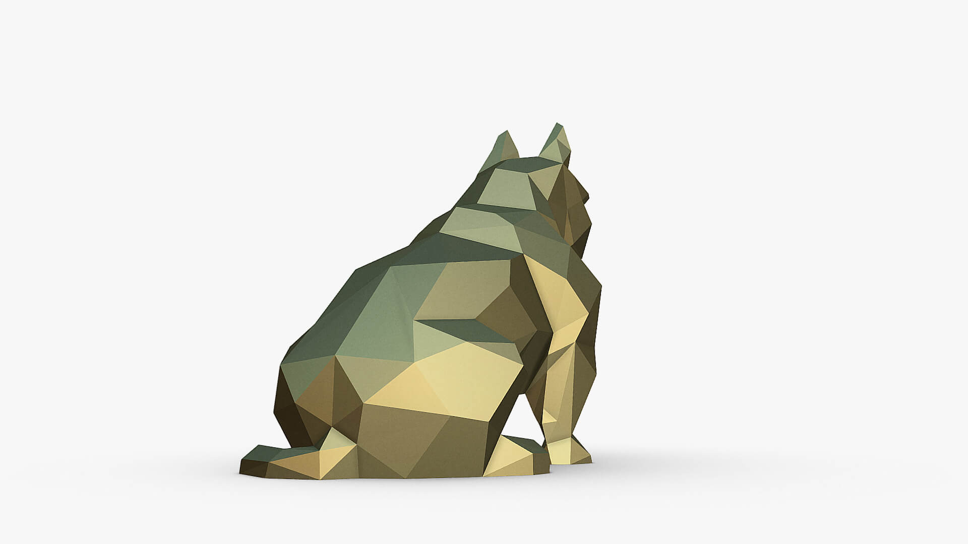 American Bully - 3D Model by lowpoly_print