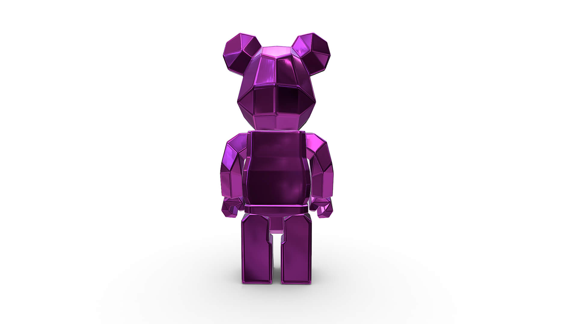 Bearbrick Model by lowpoly_print